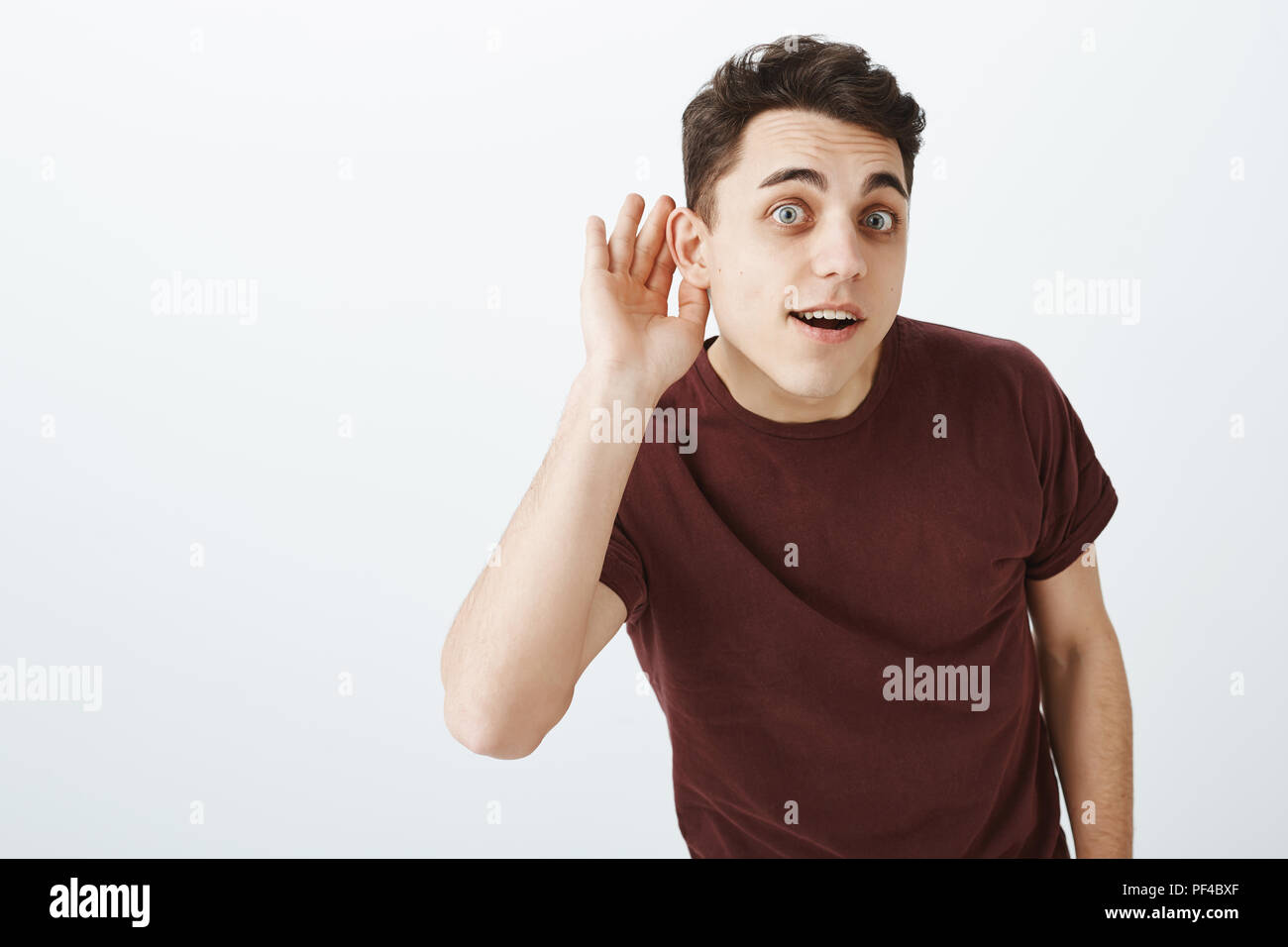 Eavesdropping and office hi-res stock photography and images - Alamy