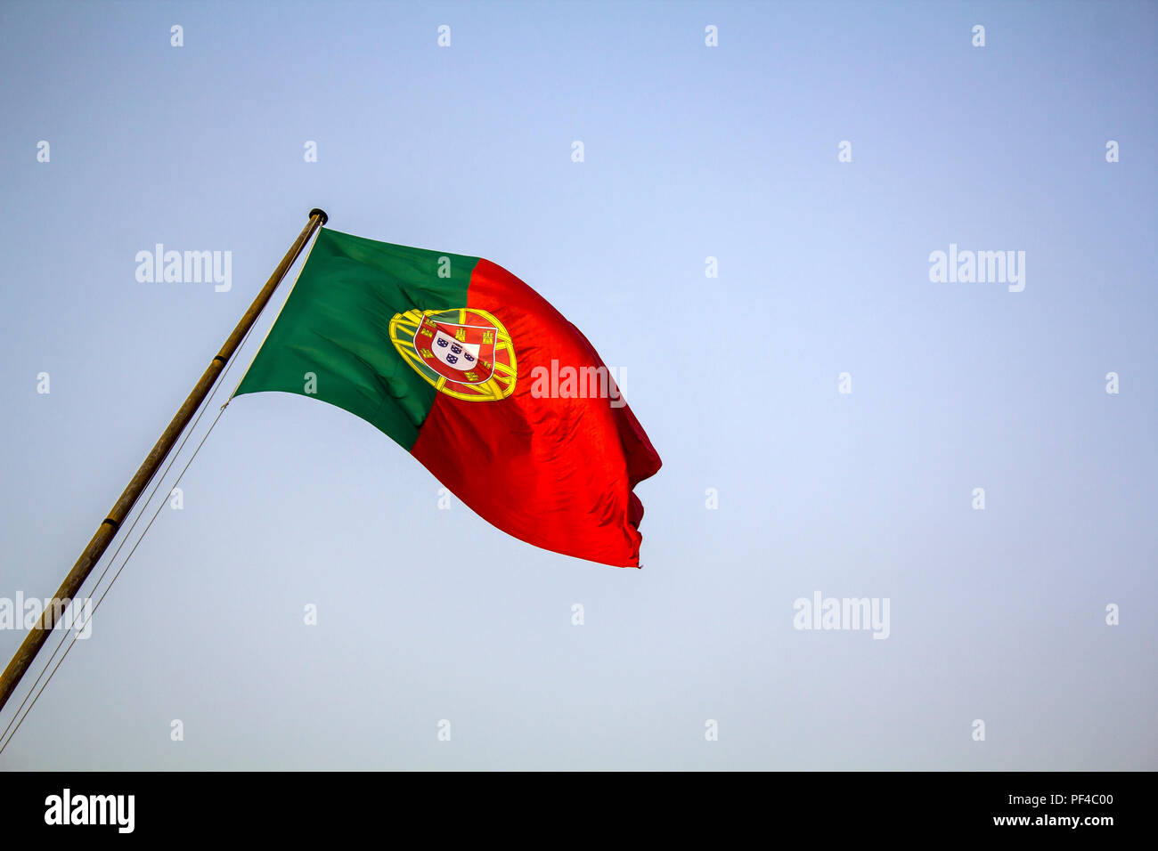 Portugal waving flag national hi-res stock photography and images - Alamy