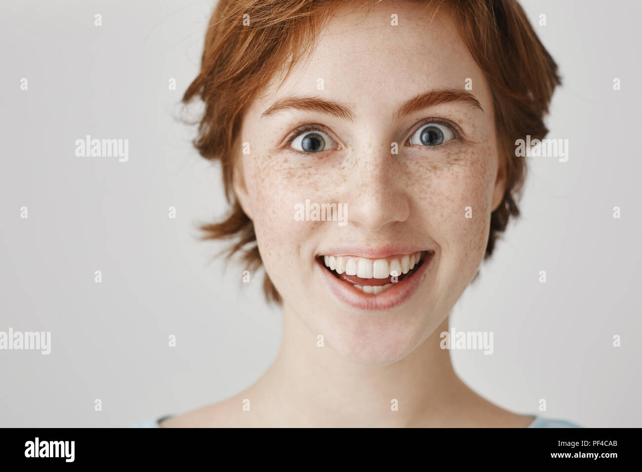 Crazy ginger hair hi-res stock photography and images - Alamy