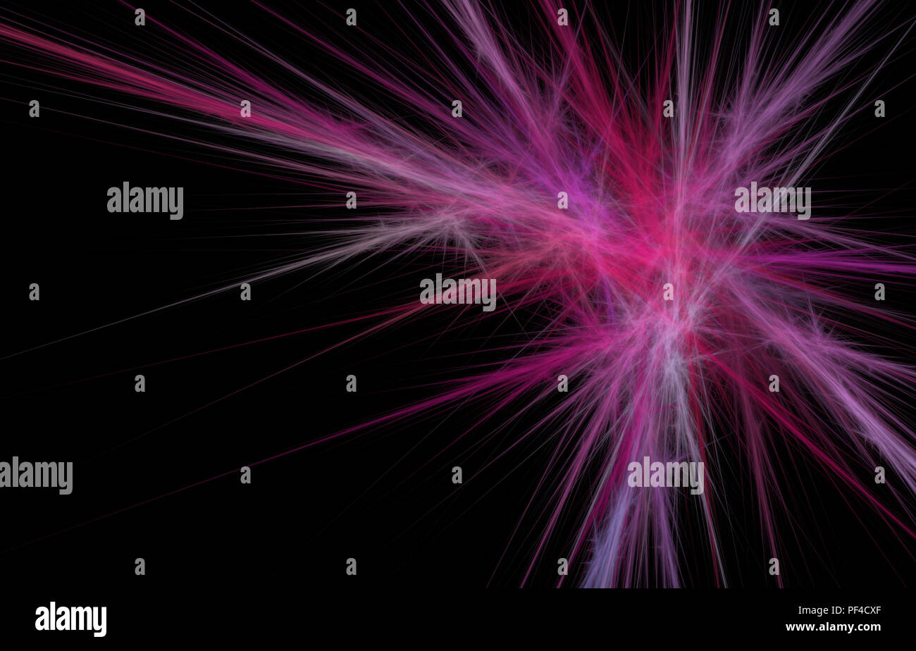 An abstract computer generated fractal design. Abstract fractal color ...