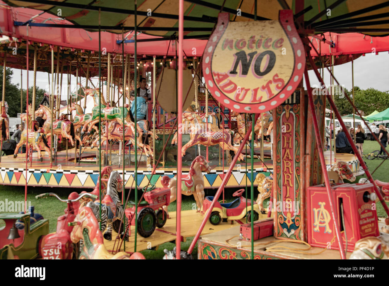 Harris's Fair ground ride Stock Photo - Alamy