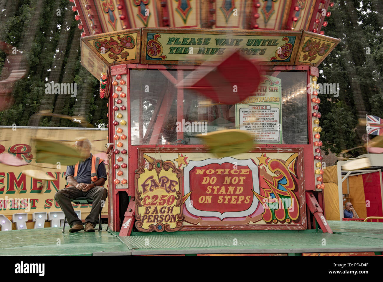 Merrygoround fairground ride hi-res stock photography and images - Alamy