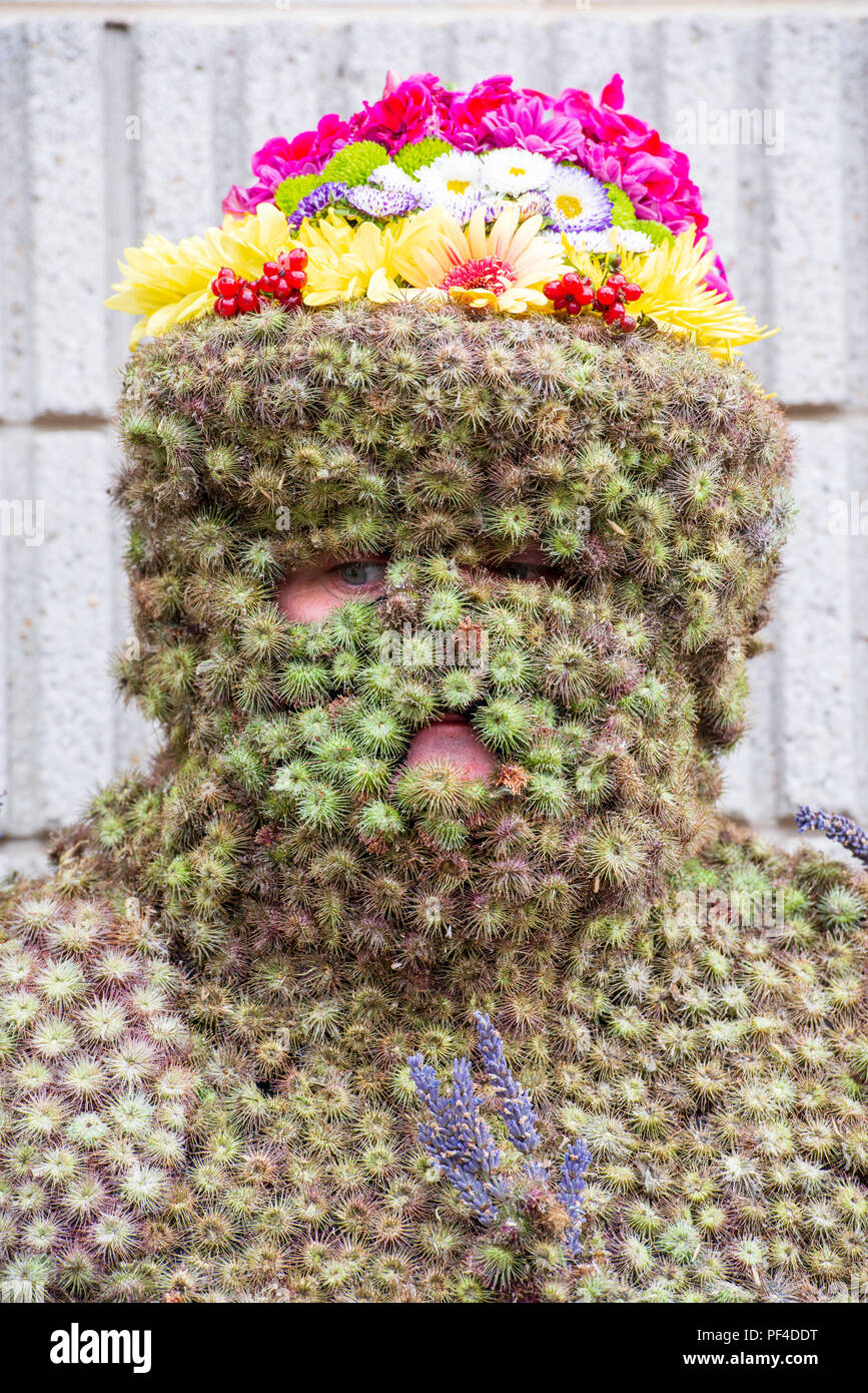 Burry man burry man parade hi-res stock photography and images - Alamy