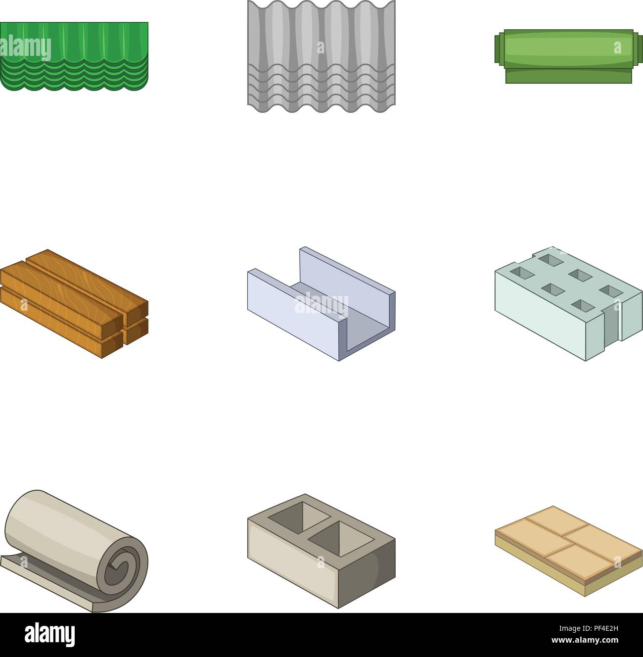 Overhaul icons set, cartoon style Stock Vector Image & Art - Alamy