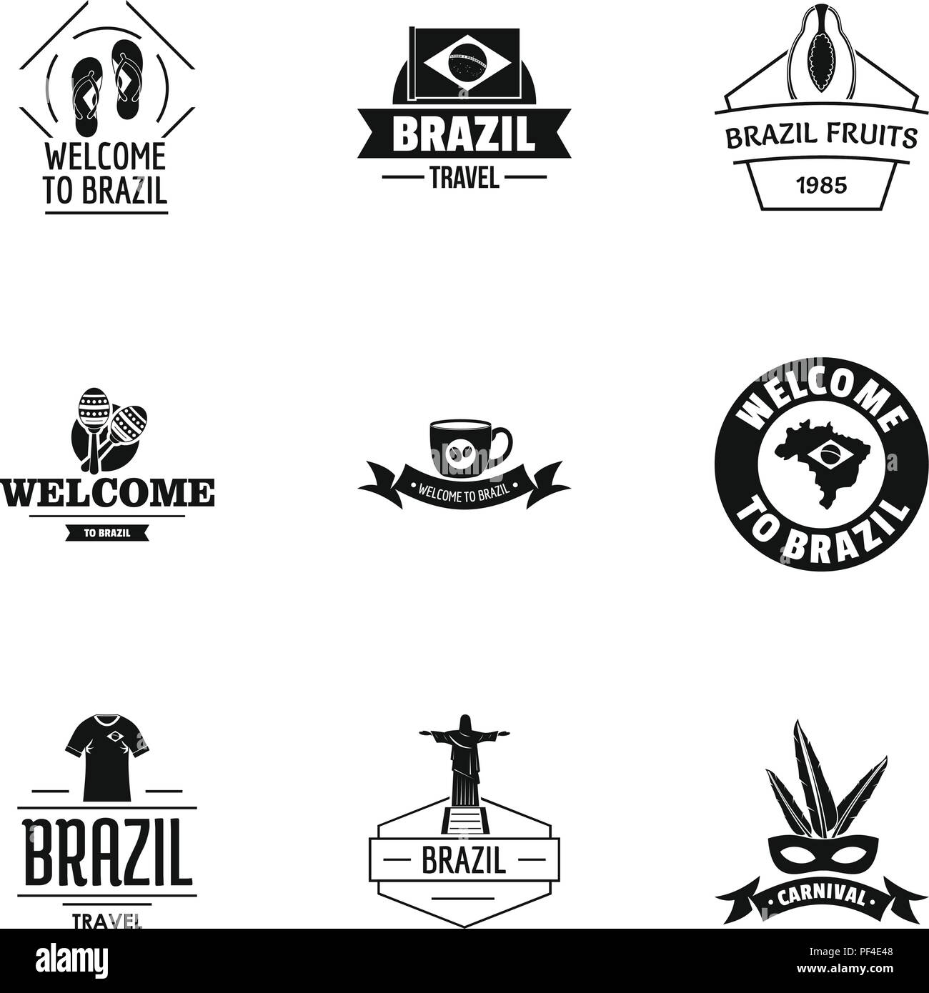 Brazilian hotel Stock Vector Images - Alamy