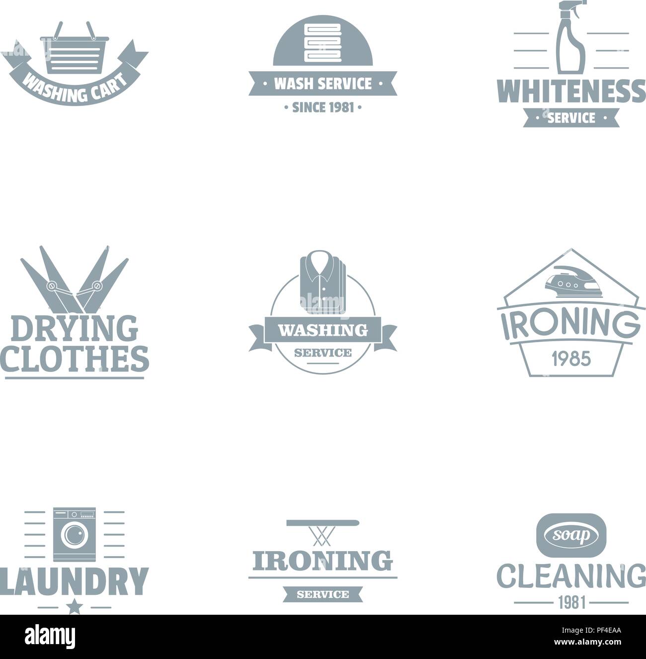 Special tool logo set, simple style Stock Vector Image & Art - Alamy