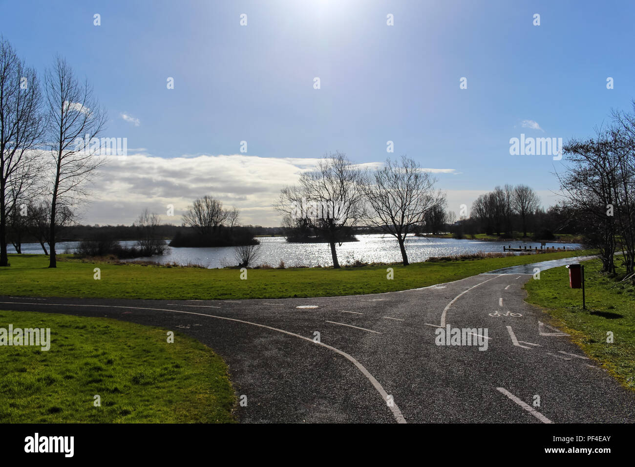 Paths converge hi-res stock photography and images - Alamy