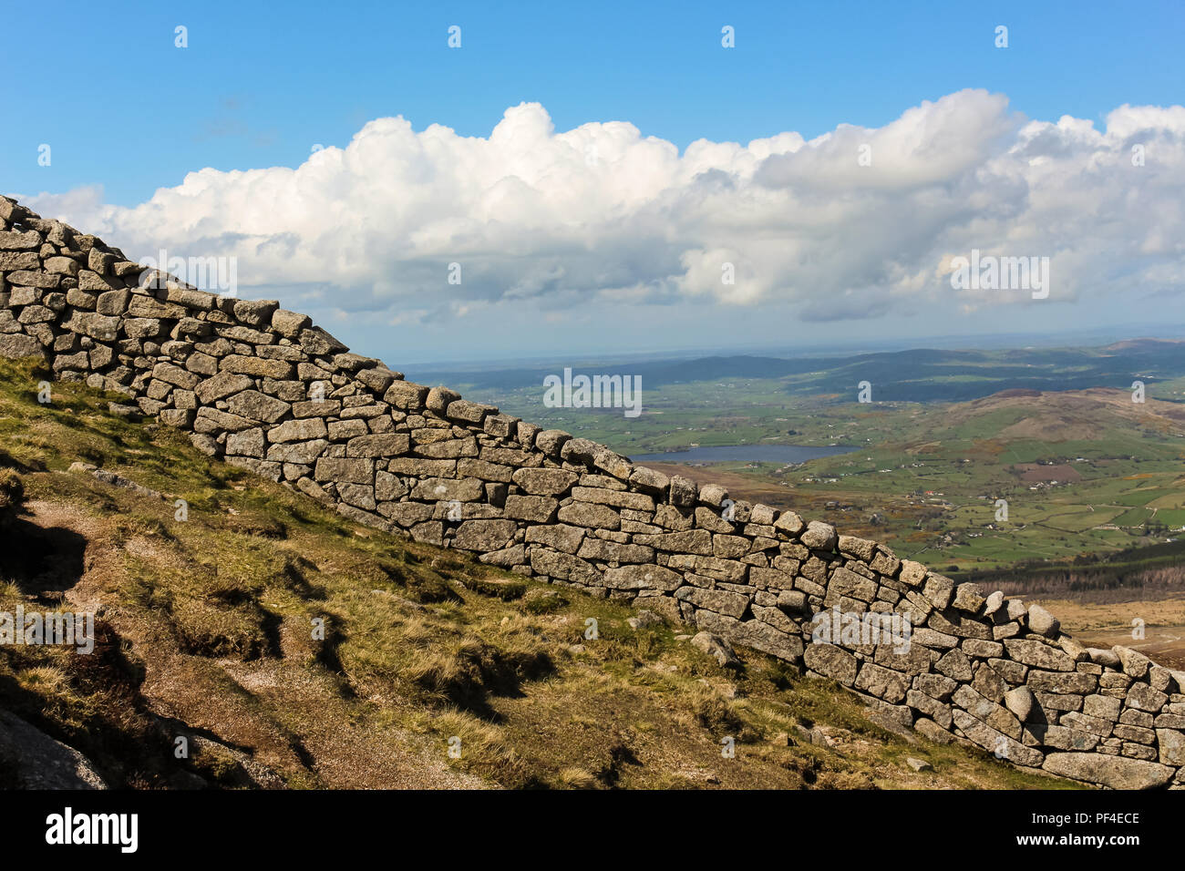 Stone wall in mournes hi-res stock photography and images - Alamy