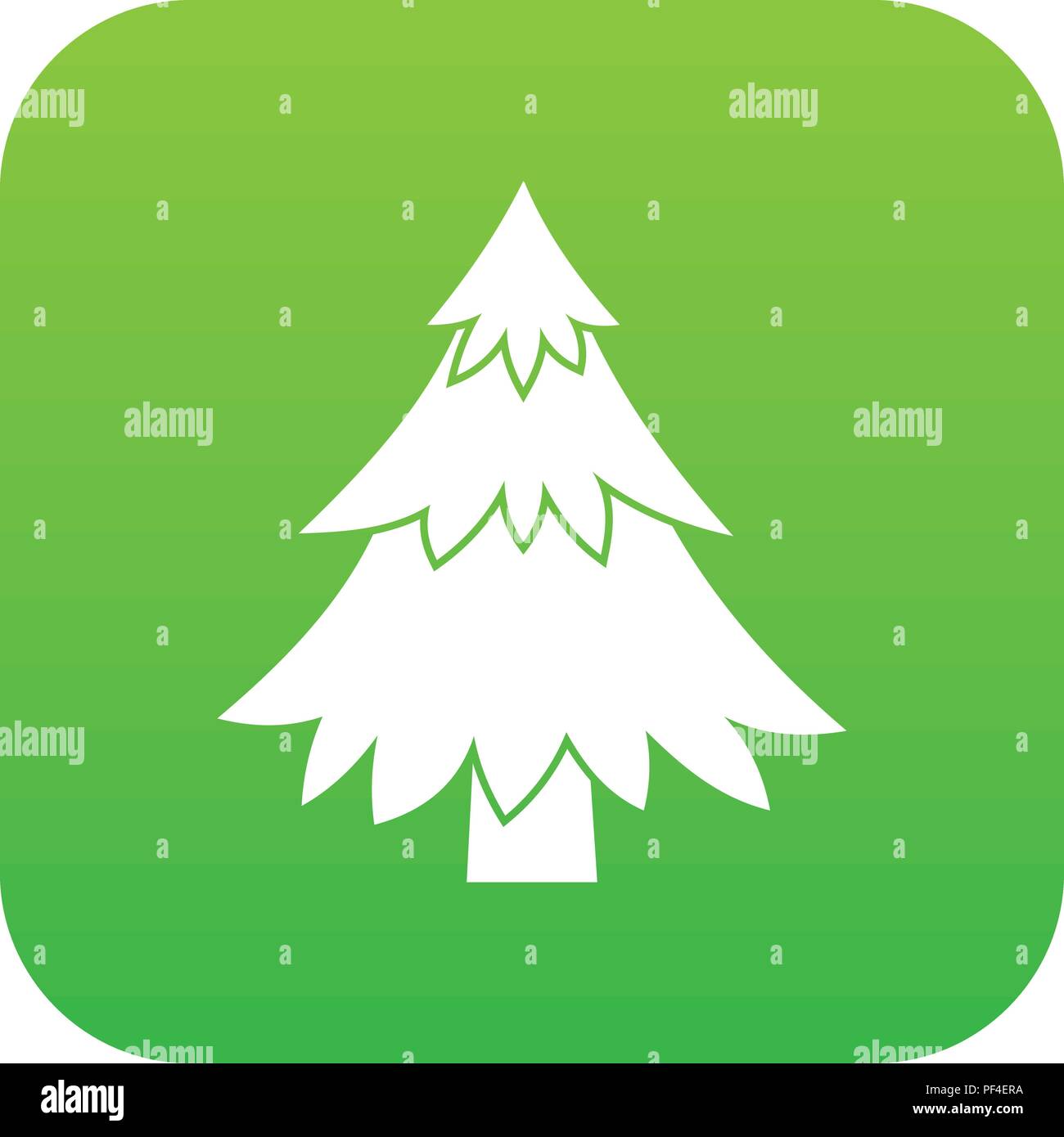 Coniferous tree icon digital green Stock Vector Image & Art - Alamy