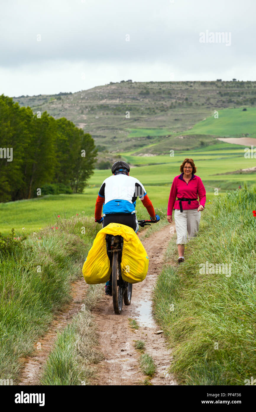 Pilgrims on pilgrimage walking and cycling the Camino de Santiago the ...
