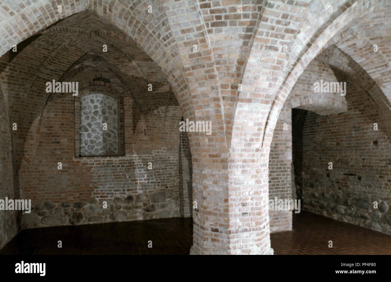 15th century cellar,Royal Palace,Warsaw,Poland Stock Photo - Alamy