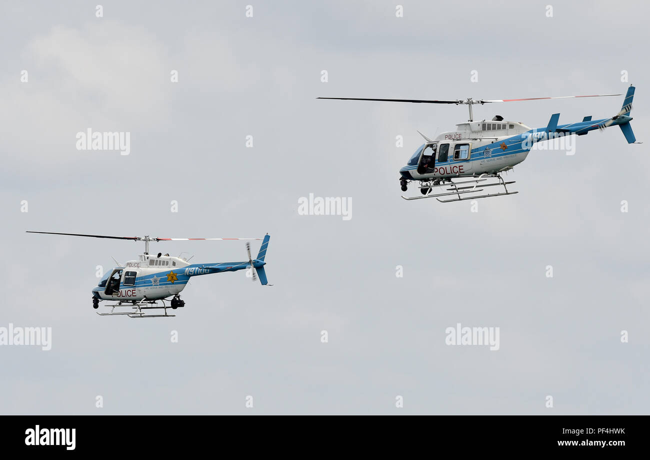 Chicago, Illinois, USA. 18th Aug, 2018. The two Chicago Police ...