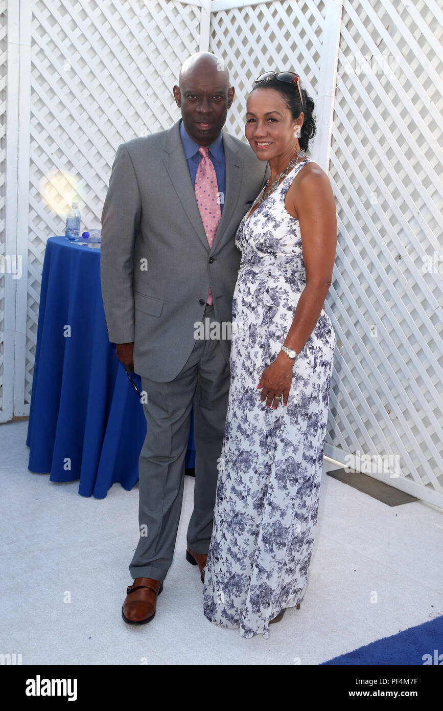 Los Angeles, Ca, USA. 18th Aug, 2018. Ron McCurdy, Carol De Lilly ...