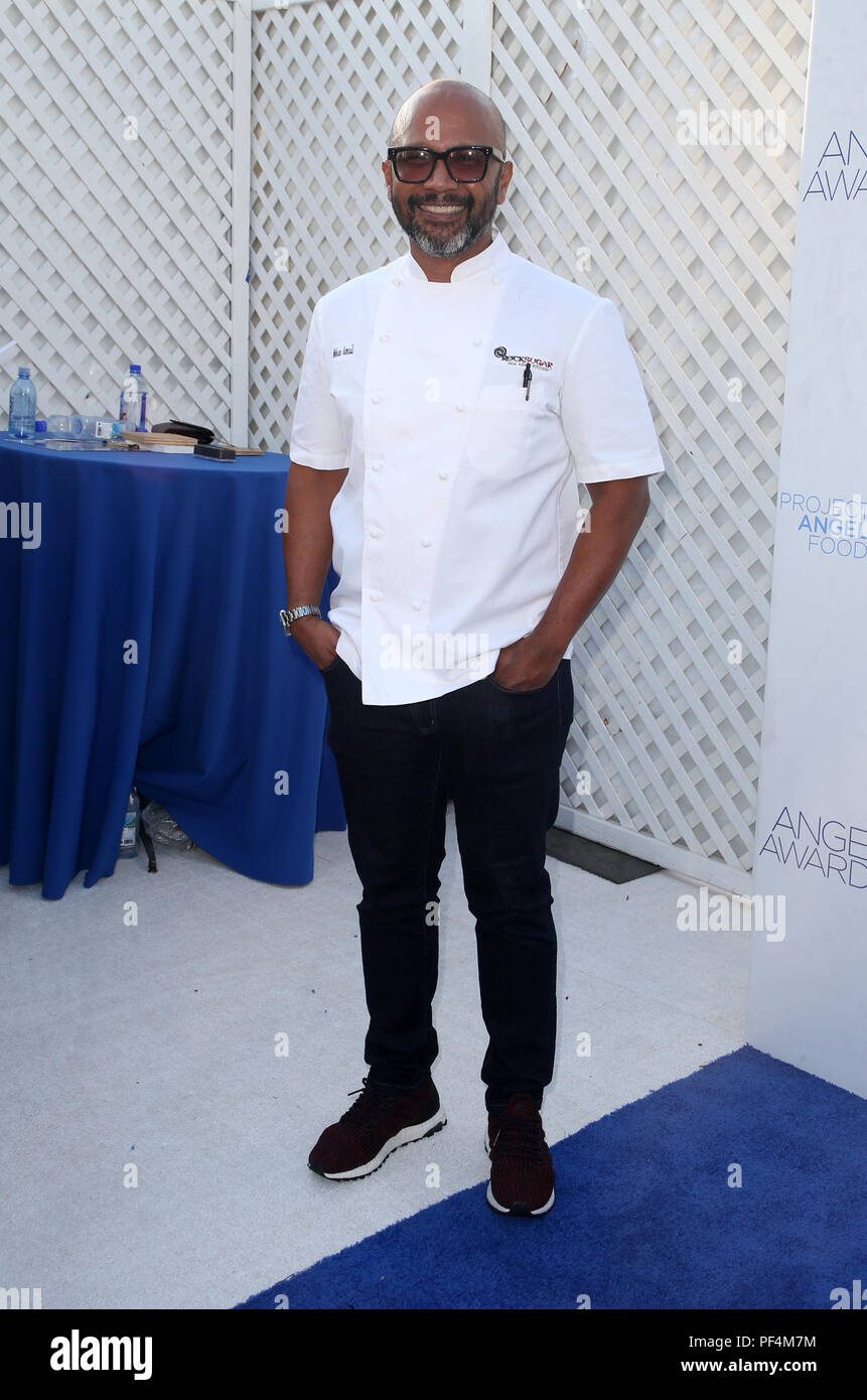 Los Angeles, Ca, USA. 18th Aug, 2018. Chef Mohan, Mohan Ismail, attends ...