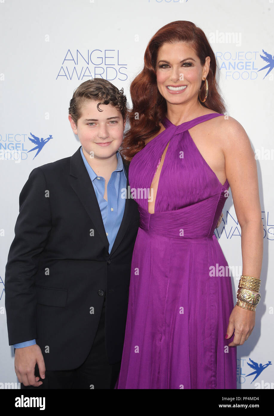 Los Angeles, Ca, USA. 18th Aug, 2018. Debra Messing, Roman Walker ...