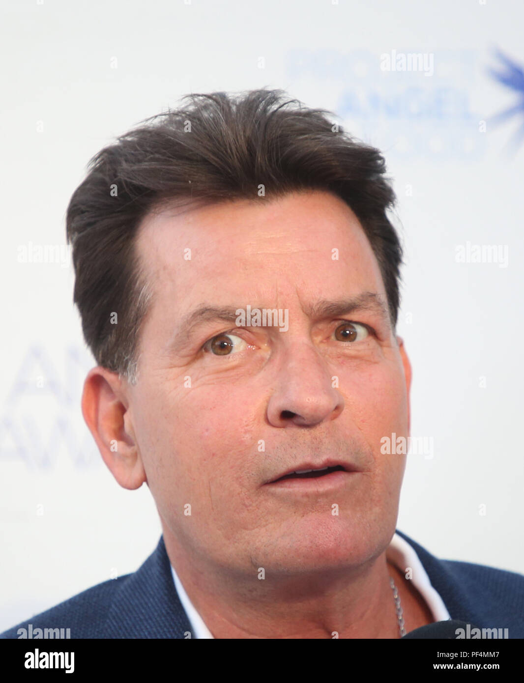 Los Angeles, Ca, USA. 18th Aug, 2018. Charlie Sheen, attends Project ...