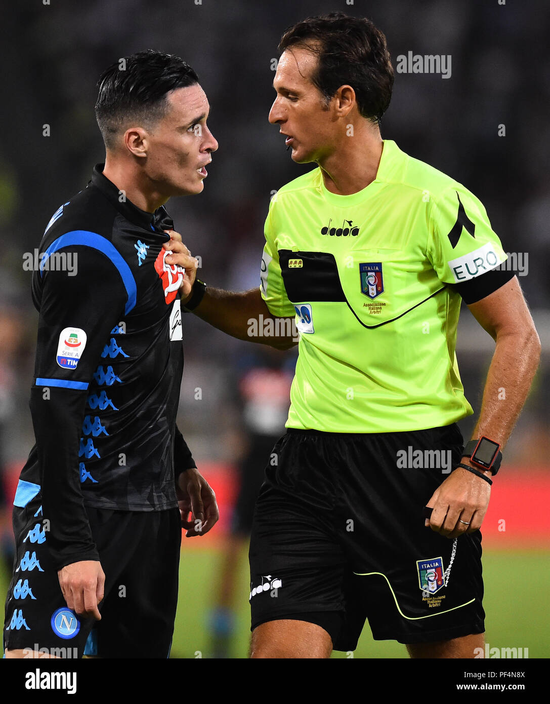 Luca banti referee hi-res stock photography and images - Alamy