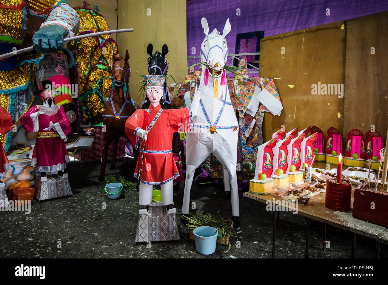 Kuala Lumpur, Malaysia. 19th August, 2018. Hungry Ghost Festival starts ...