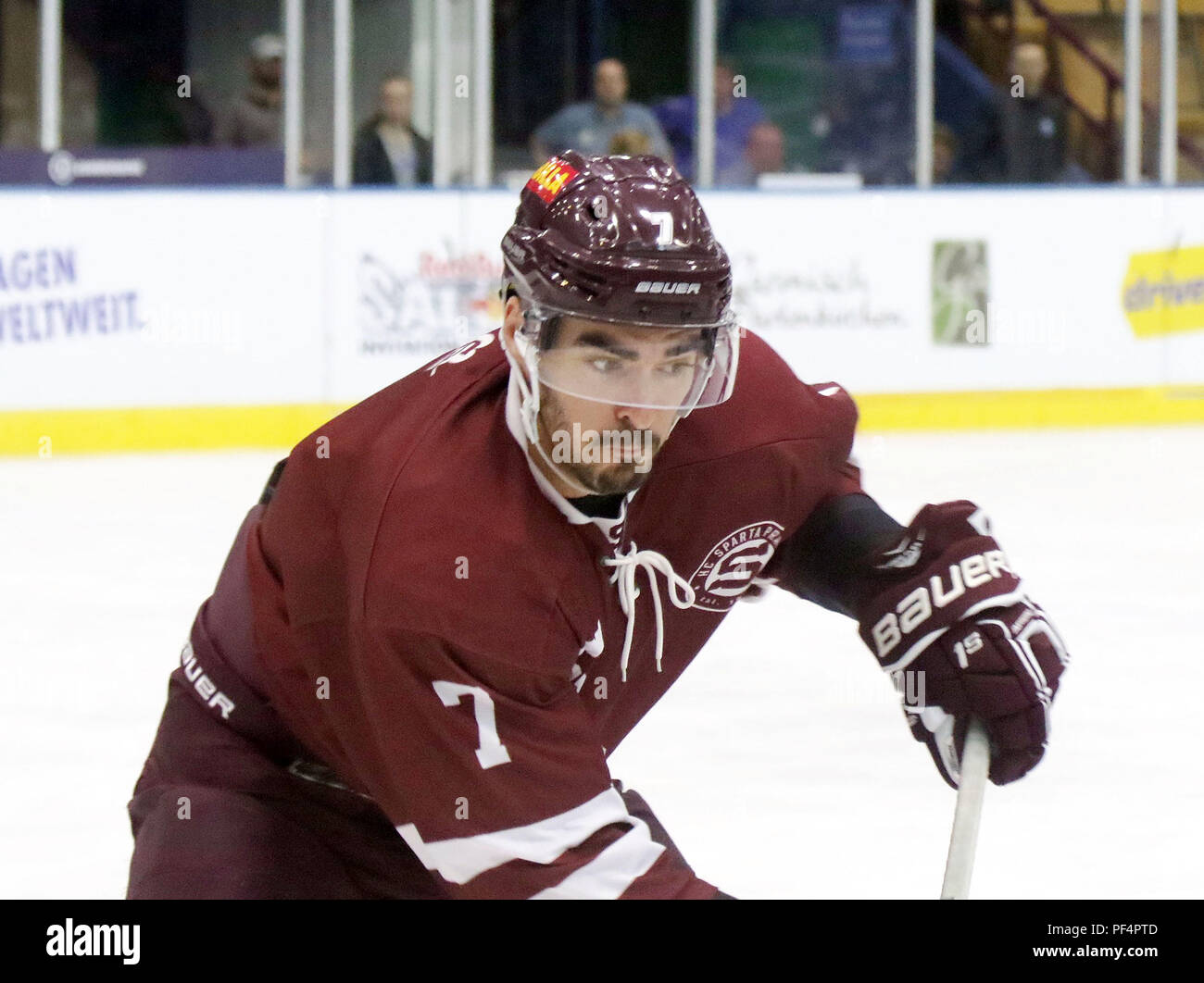 Garmisch-Patenkirchen, Germany. 18 August 2018. Steven DELISLE (Prague ...