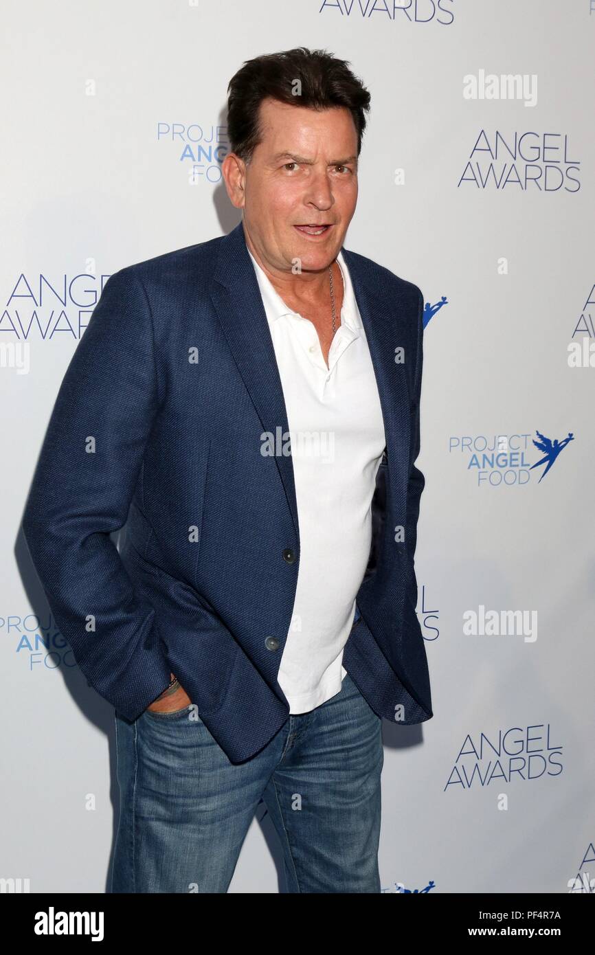 Los Angeles, CA, USA. 18th Aug, 2018. Charlie Sheen at arrivals for ...