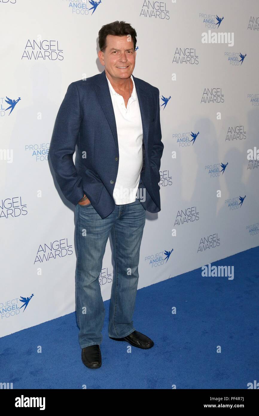 Los Angeles, CA, USA. 18th Aug, 2018. Charlie Sheen at arrivals for ...