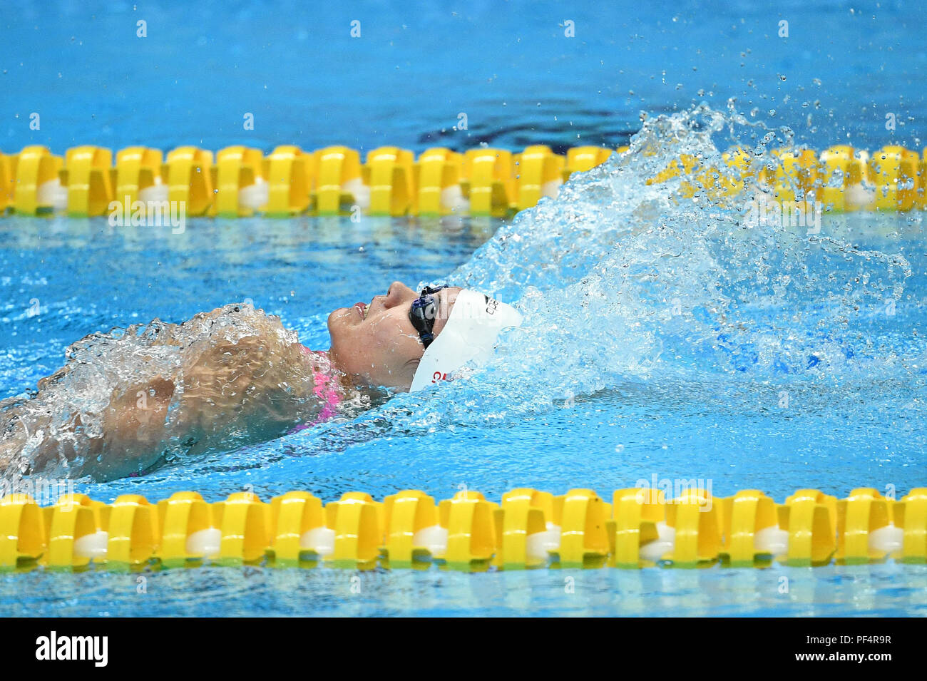 Jakarta, Indonesia. 19th Aug, 2018. Liu Yaxin of China competes during ...
