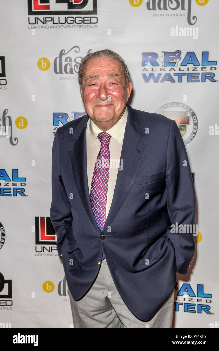 Las Vegas, NV, USA. 18th Aug, 2018. Bob Arum, Arriving at the Nevada ...