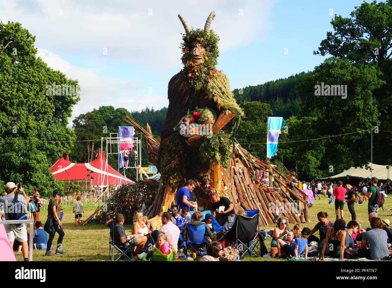 Green man festival wales 2018 hi-res stock photography and images - Alamy