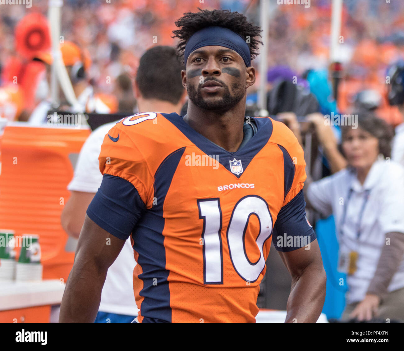 Emmanuel sanders broncos 2018 hi-res stock photography and images - Alamy