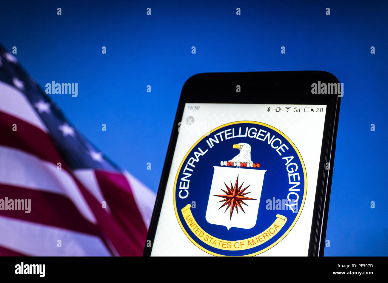 Central intelligence agency logo hi-res stock photography and images ...