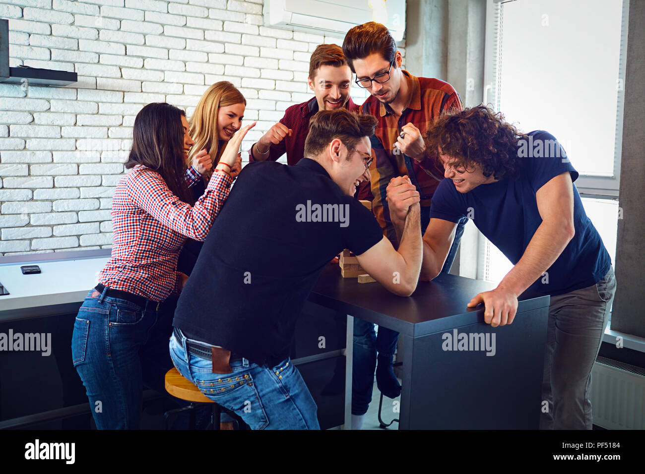 College students young people party hi-res stock photography and images ...