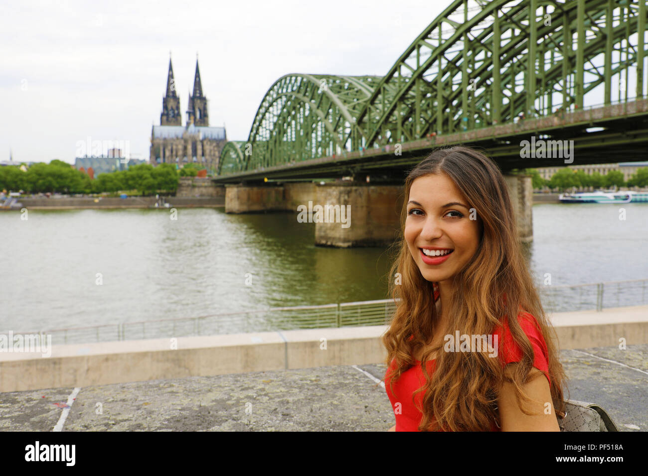 Blonde german woman attractive hi-res stock photography and images - Alamy