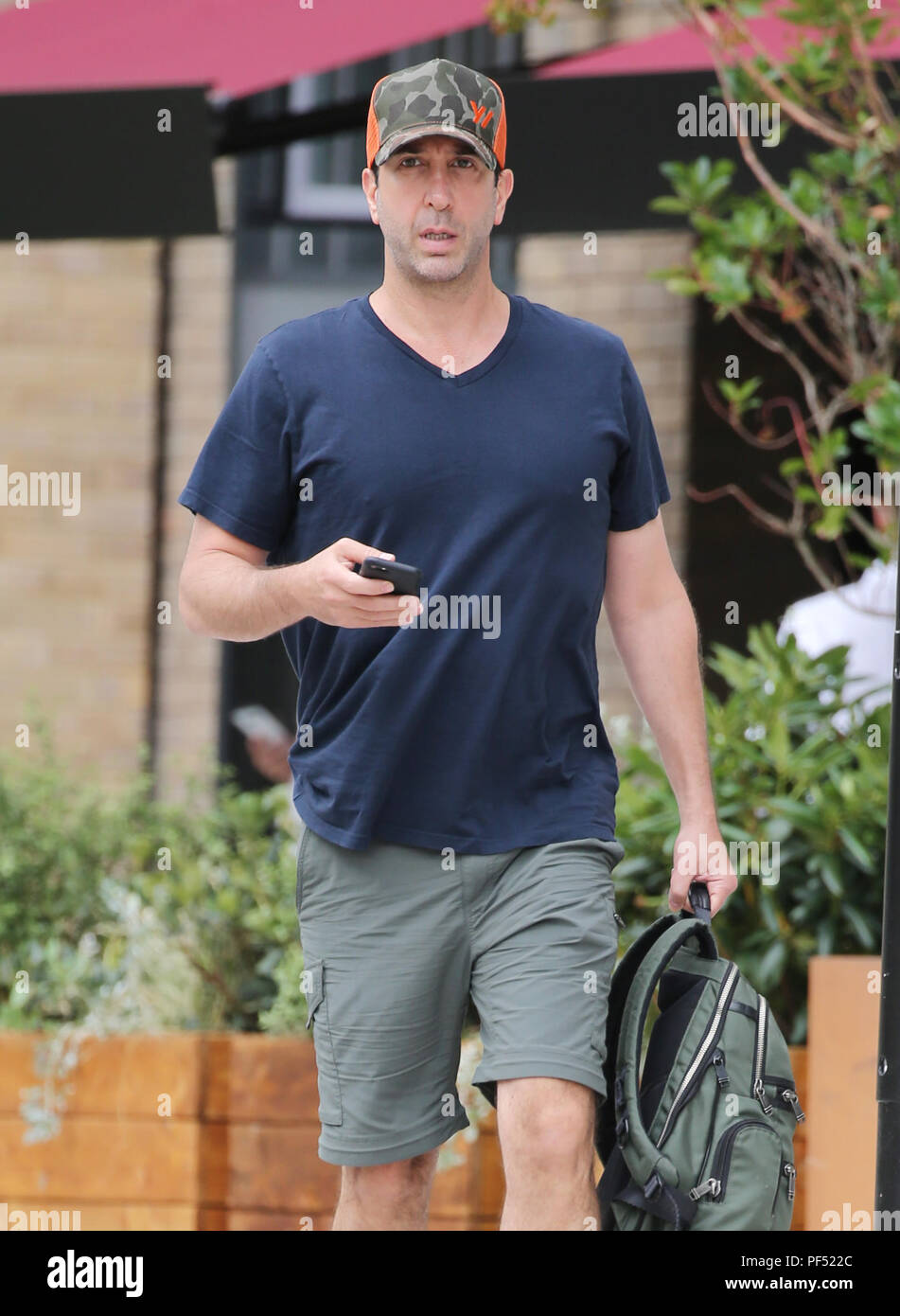 David Schwimmer Outside Itv Studios Featuring David Schwimmer Where