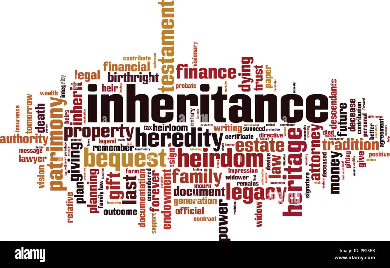 Inheritance concept Stock Vector Images - Alamy