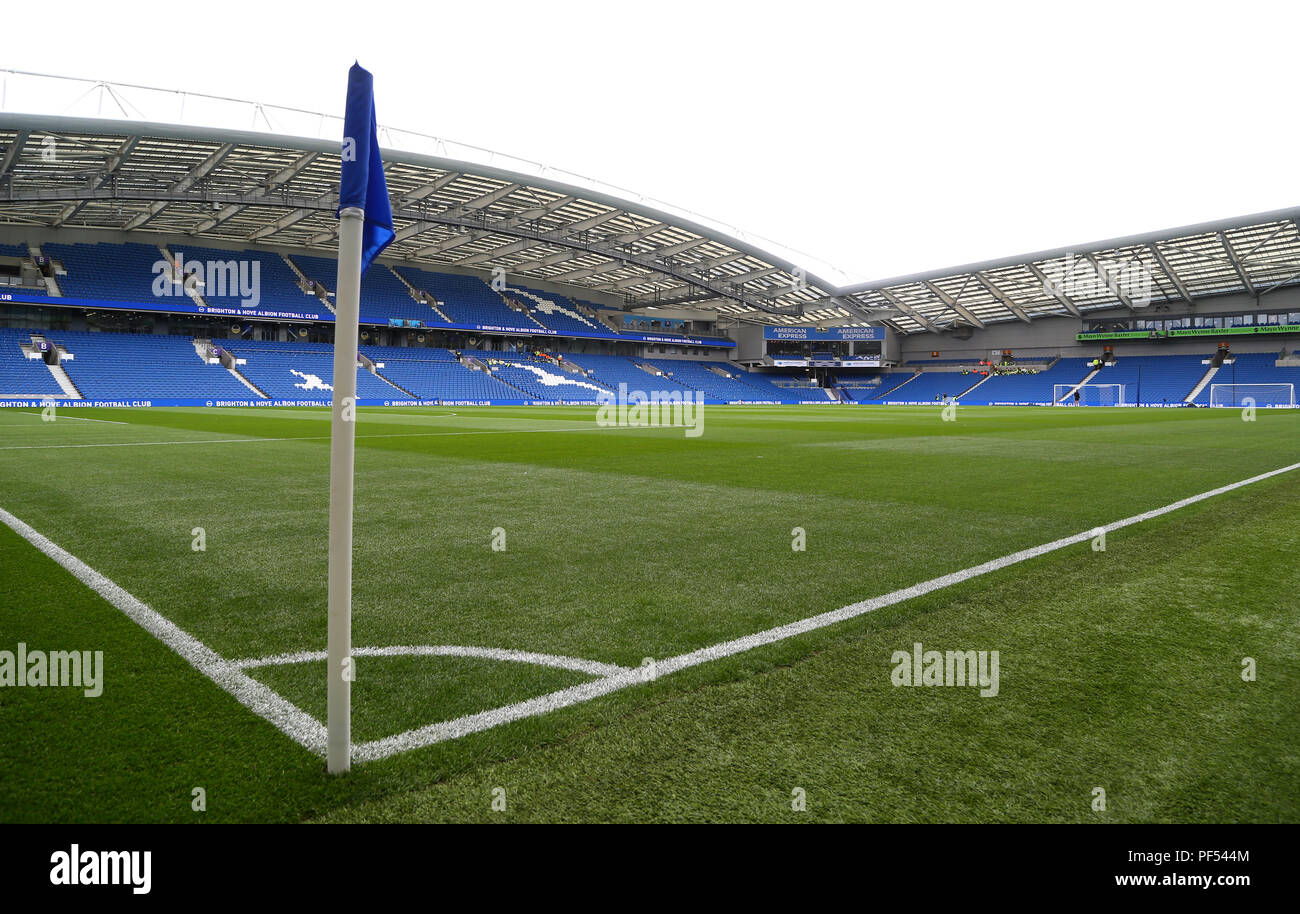 Brighton stadium corner flag hi-res stock photography and images - Alamy