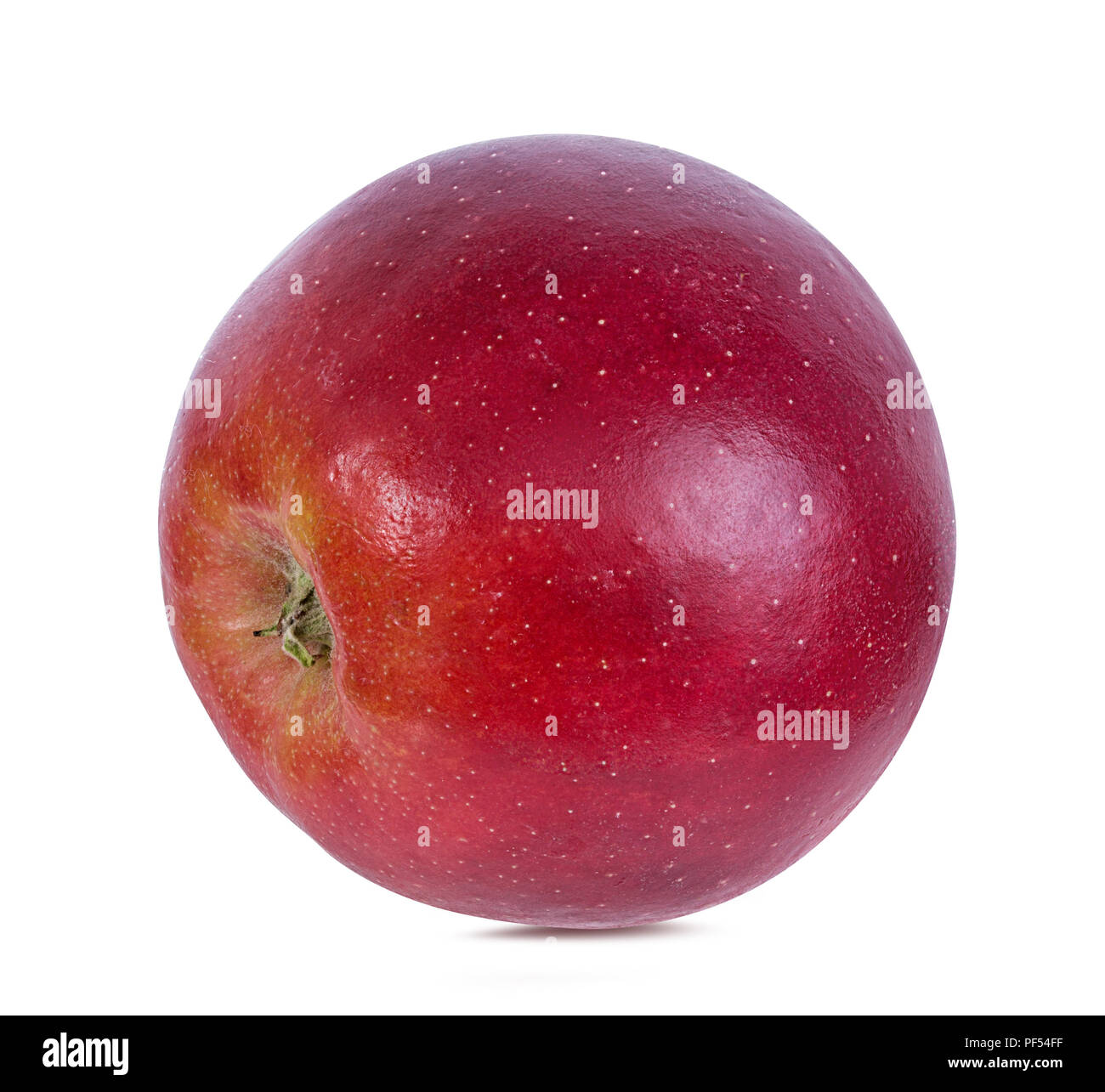 Apple on a white background Stock Photo - Alamy