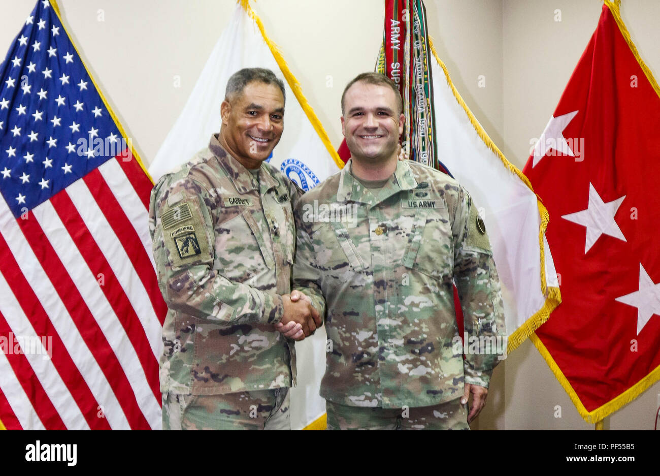 U.S. Army Lt. Gen. Michael X. Garrett, U.S. Army Central commander ...