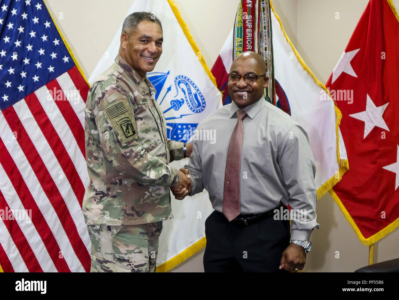 U.S. Army Lt. Gen. Michael X. Garrett, U.S. Army Central commander ...