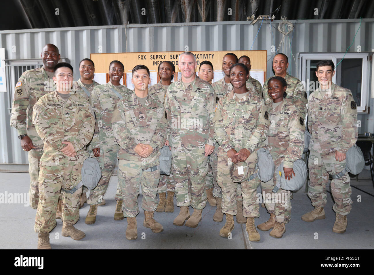 Brigadier Gen. Michael T. Morrissey and Command Sgt. Maj. Eric R ...