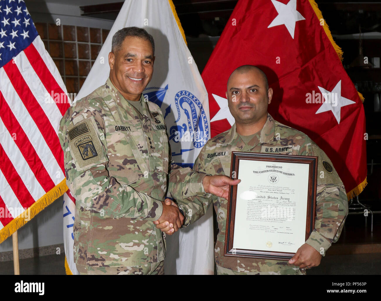 U.S. Army Lt. Gen. Michael X. Garrett, U.S. Army Central commander ...