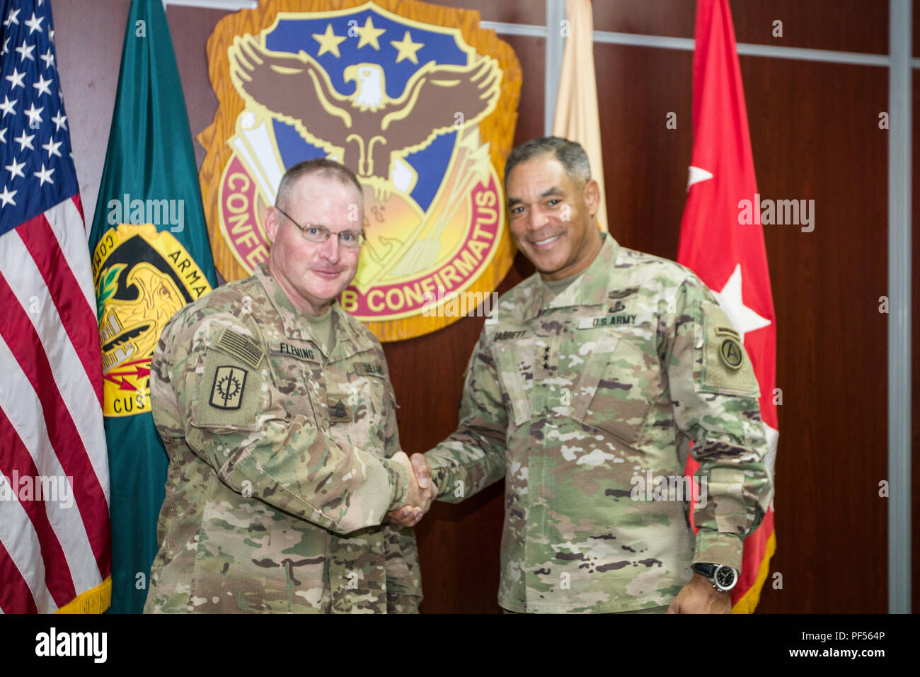 U.S. Army Lt. Gen. Michael X. Garrett, U.S. Army Central commander ...