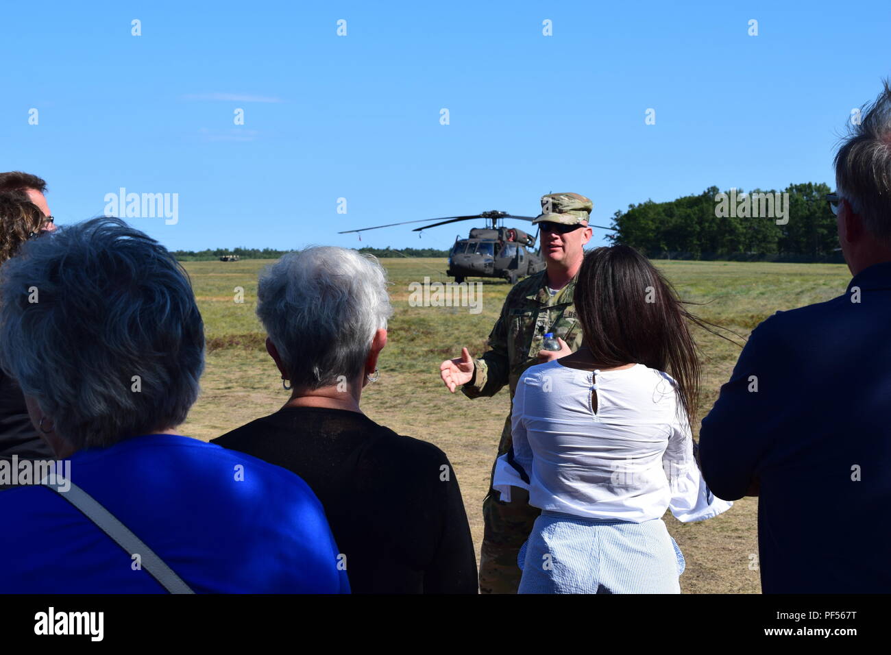 Local community leaders visited Alpena Combat Readiness Training Center ...