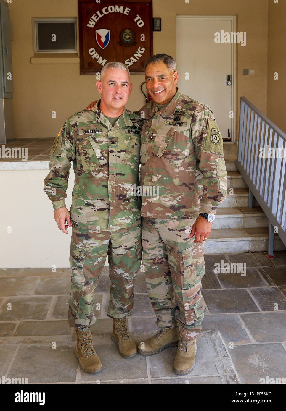 U.S. Army Lt. Gen. Michael X. Garrett, U.S. Army Central commander ...