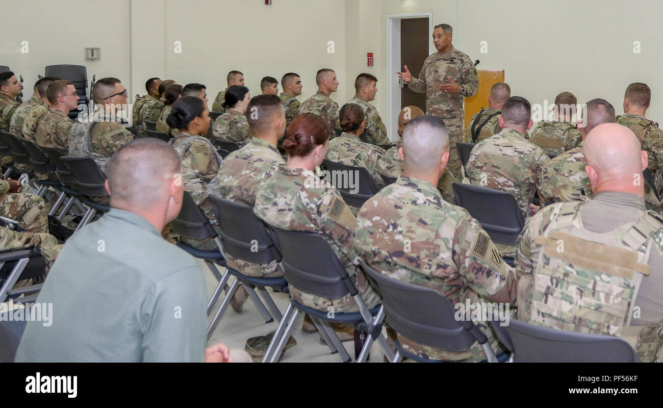 U.S. Army Lt. Gen. Michael X. Garrett, U.S. Army Central commander ...