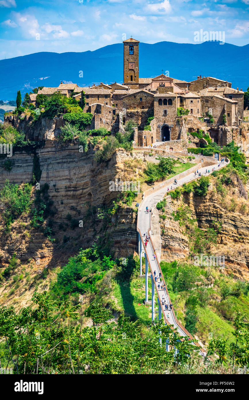 Civita di Bagnoregio is a hilltop village in central Italy. It’s ...