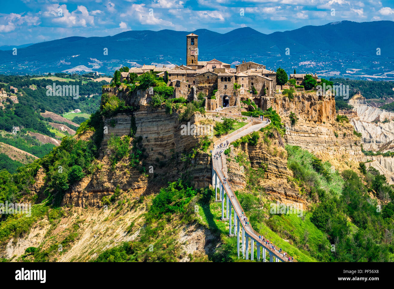 Civita di Bagnoregio is a hilltop village in central Italy. It’s ...