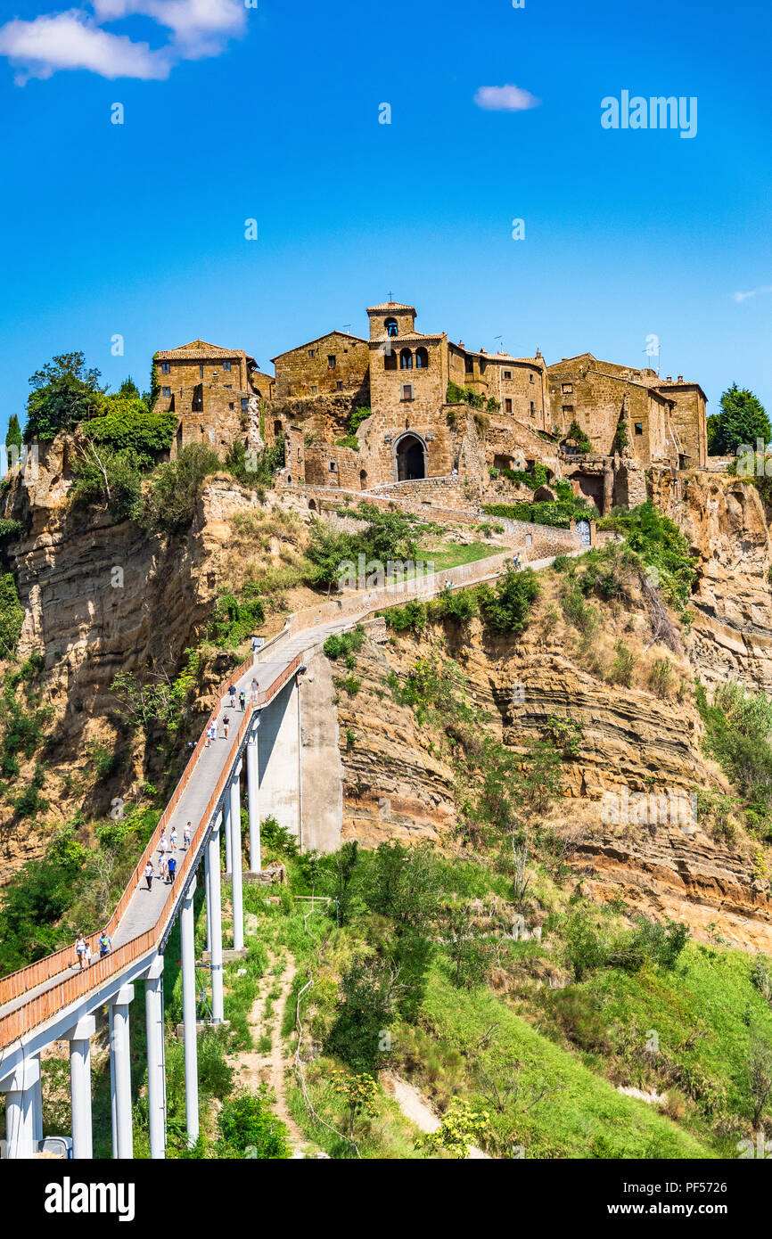 Civita di Bagnoregio is a hilltop village in central Italy. It’s ...