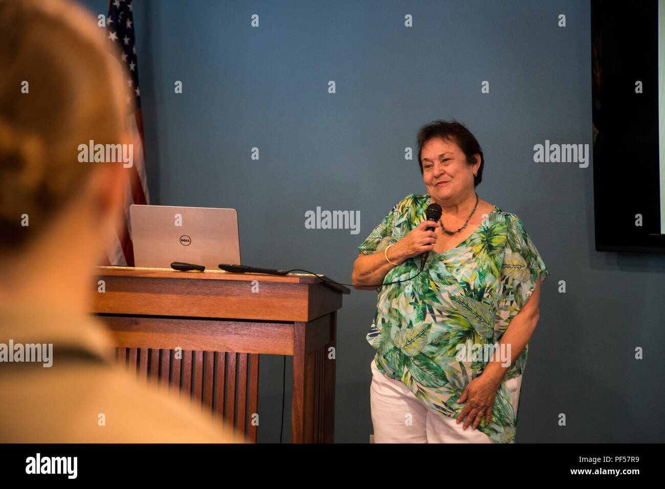 Faye Jonason, director, Marine Corps Base (MCB) Camp Pendleton History ...