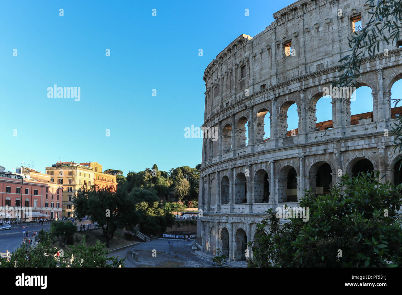 Colosseum front view in hi-res stock photography and images - Alamy