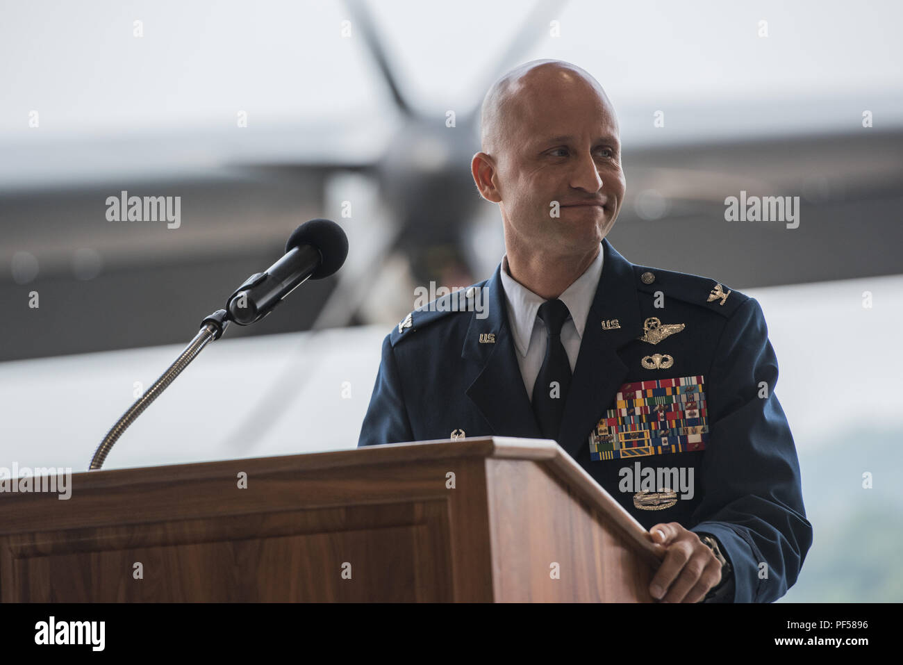 U.S. Air Force Col. Terrence L. Koudelka, 193rd Special Operations Wing ...